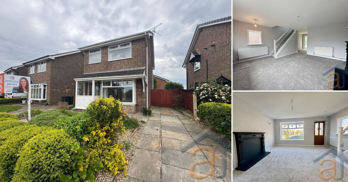 3 bed detached house for sale in Ingleton Road Southport PR8 6UL ...